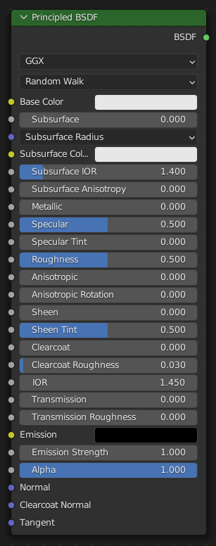 BSDF Principled — Blender Manual
