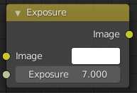 Exposure Node — Blender Manual