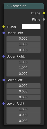Corner Pin Node – Вузол «Куткова Шпилька» — Blender Manual
